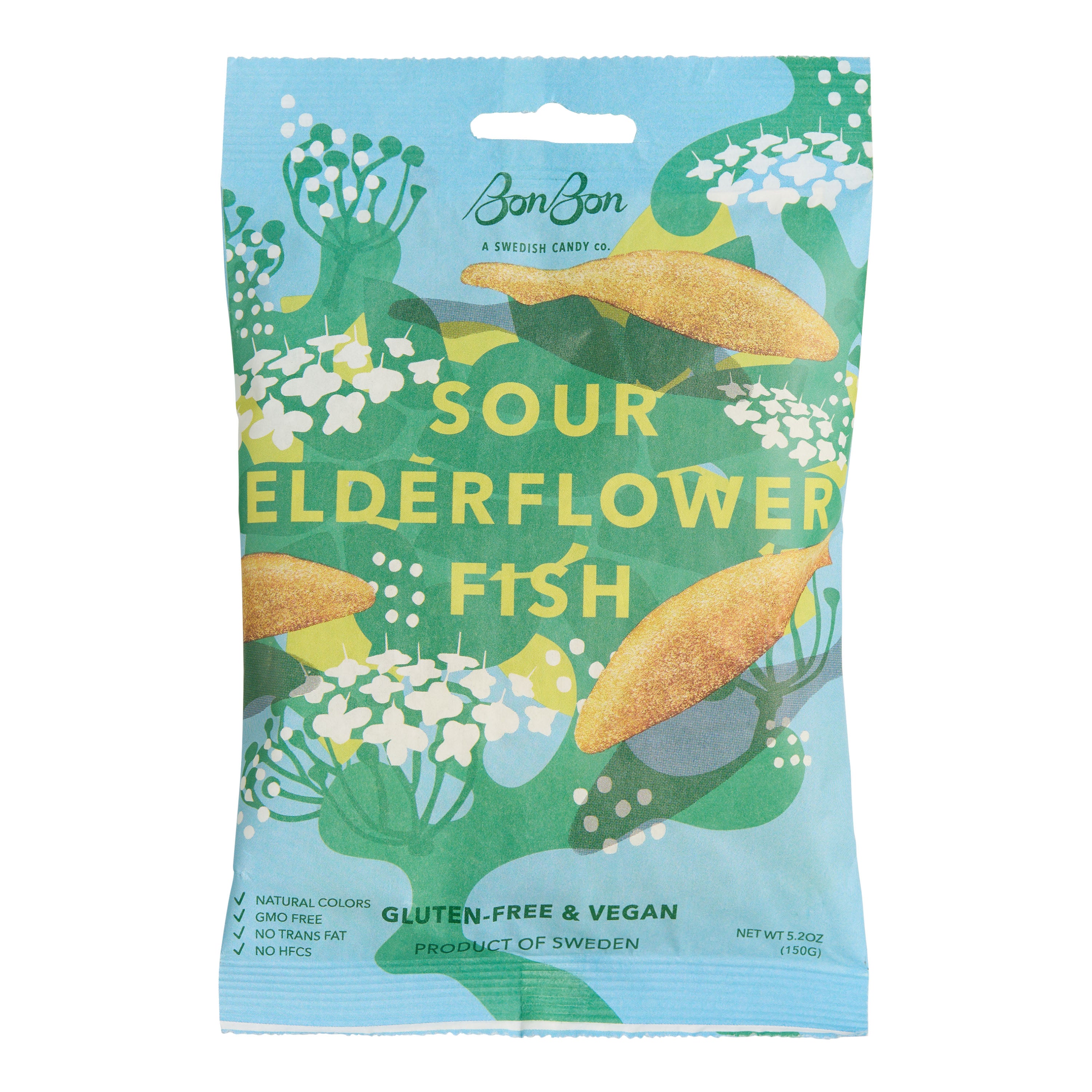 Bon Bon Sour Elderflower Fish – Peppino's Candy Shoppe