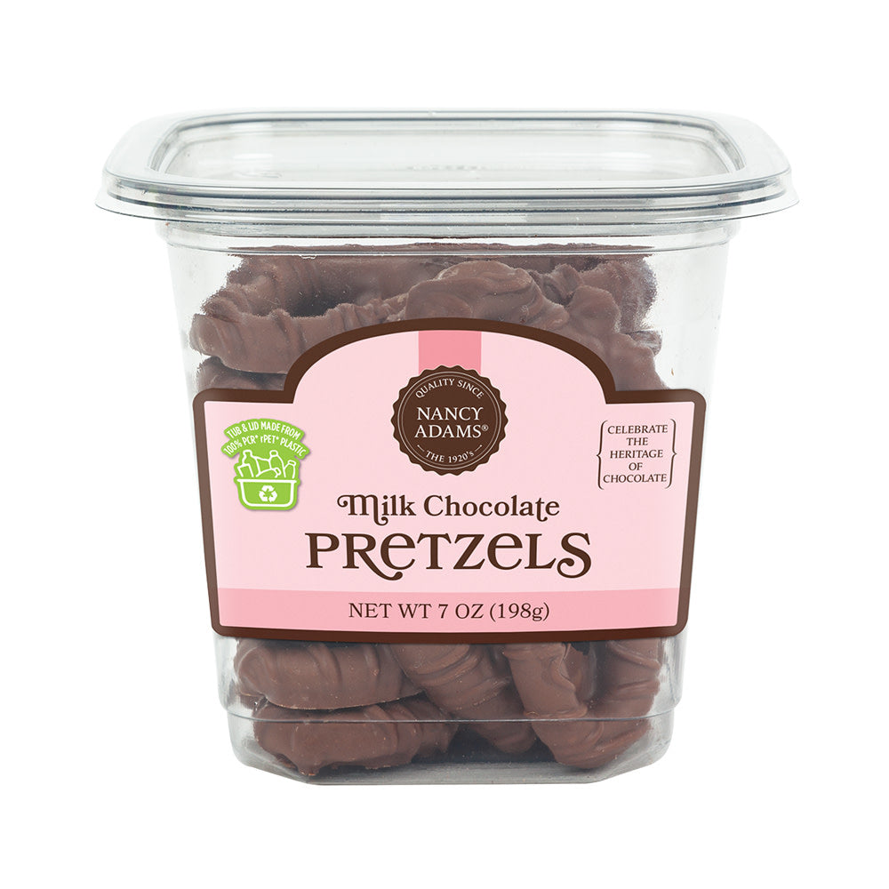 Nancy Adams Milk Chocolate Pretzels – Peppino's Candy Shoppe